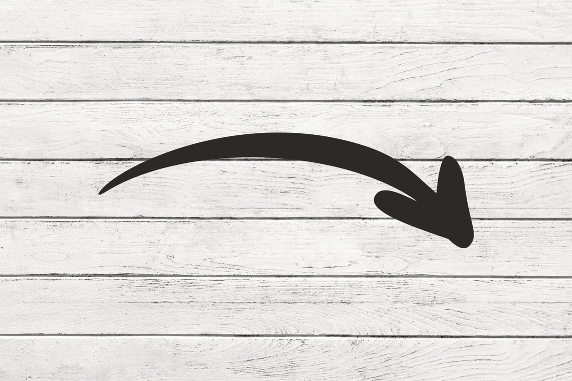 Arrow SVG PNG PDF Calligraphy Svg Decorative Svg Vintage - Etsy