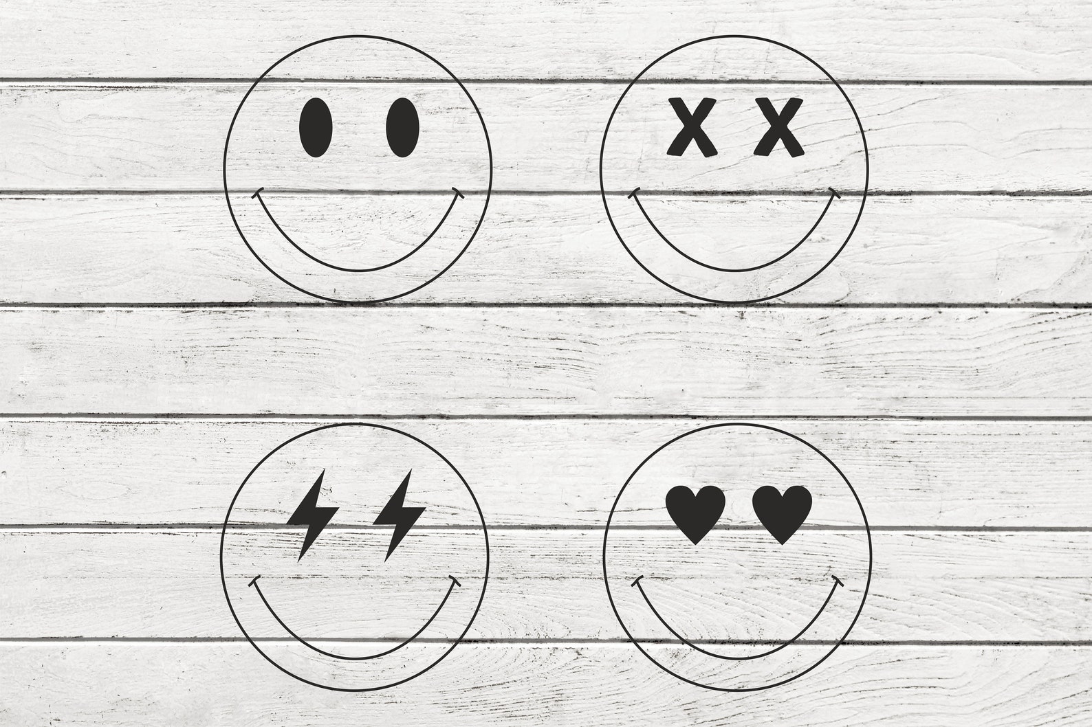 Happy Face SVG PNG PDF, Happy Svg, Face Svg, Smiley Face Svg, Emoji Svg ...