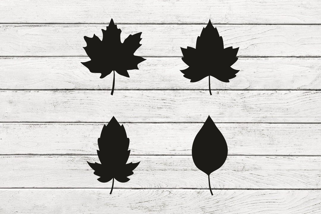 Leaf Svg Png, Leaves Svg Bundle, Leaf Clipart, Leaf Svg Cut Files for ...