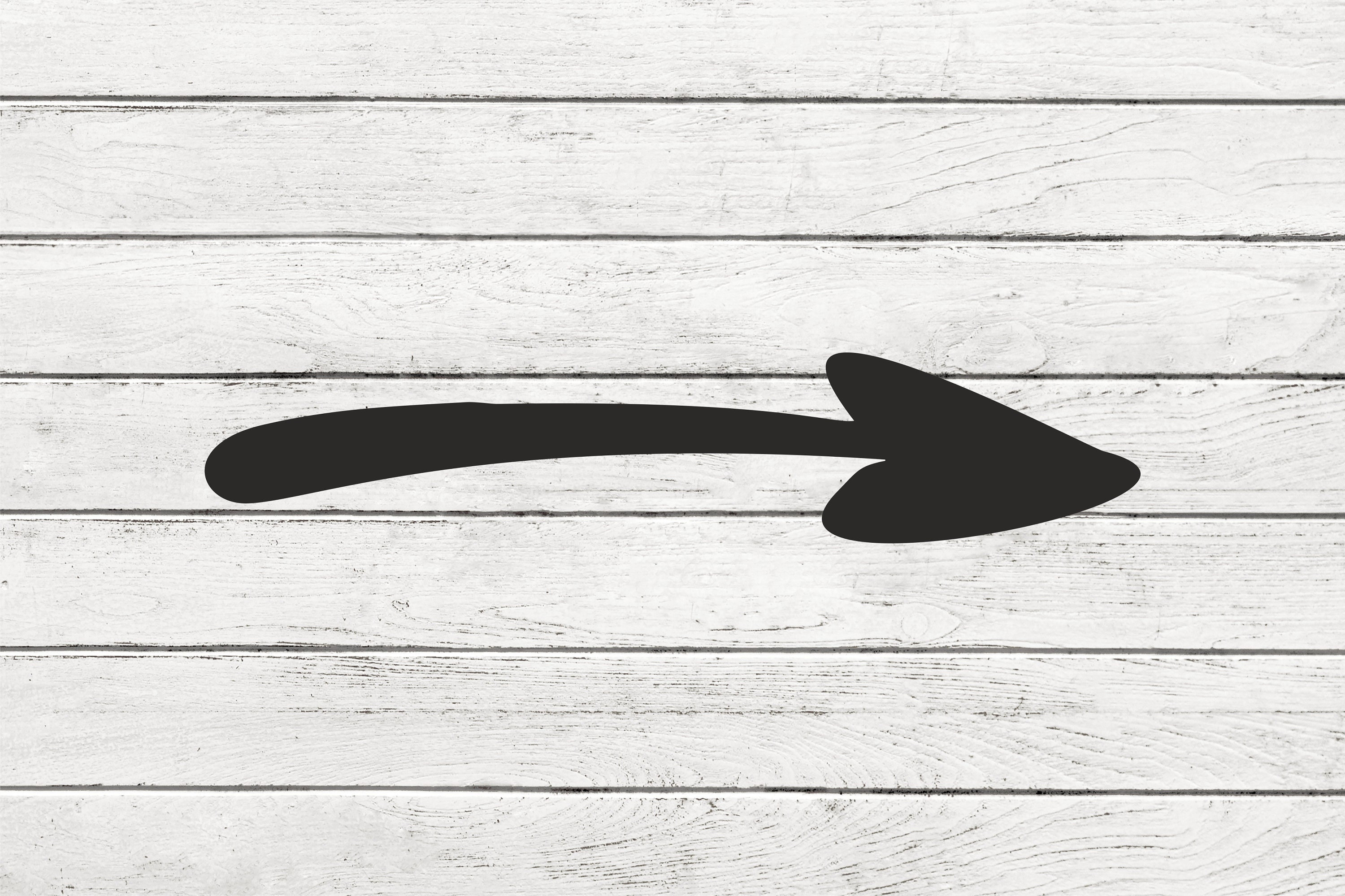 Calligraphy Arrow SVG, PNG, PDF (digital Download) - Etsy