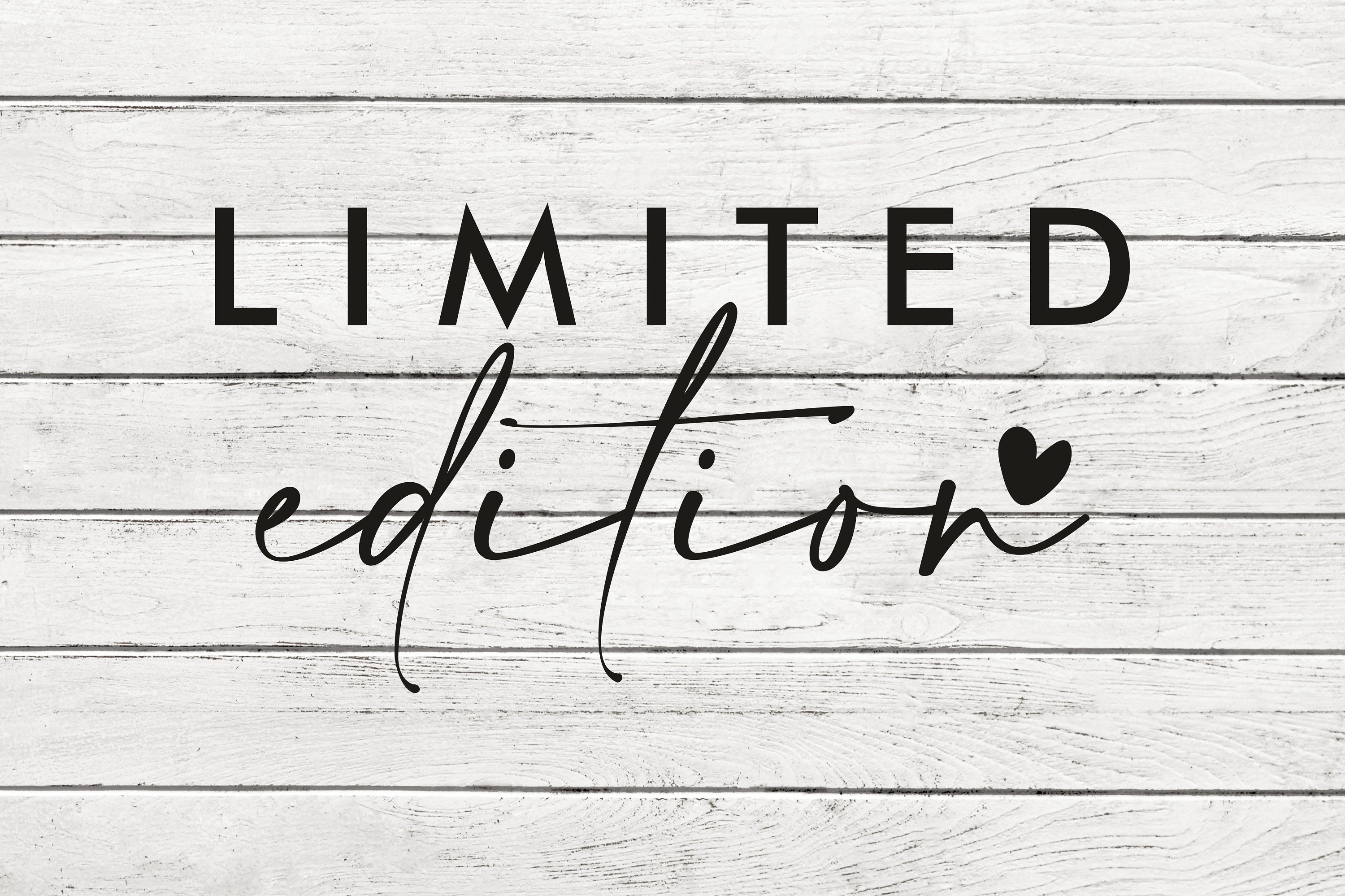 Limited Edition SVG PNG, Unique Svg, Motivational Svg, Positive Quote ...