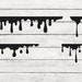 Dripping Borders SVG PNG PDF, Dripping Svg,dripping Borders Clipart ...