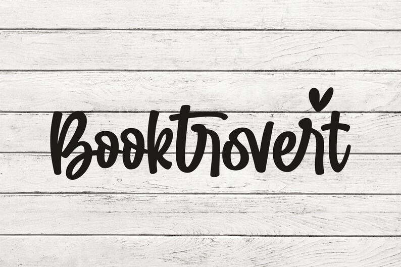 Booktrovert Svg Png, Book Lover Svg, Book Lover Gift Svg, Teacher Svg ...