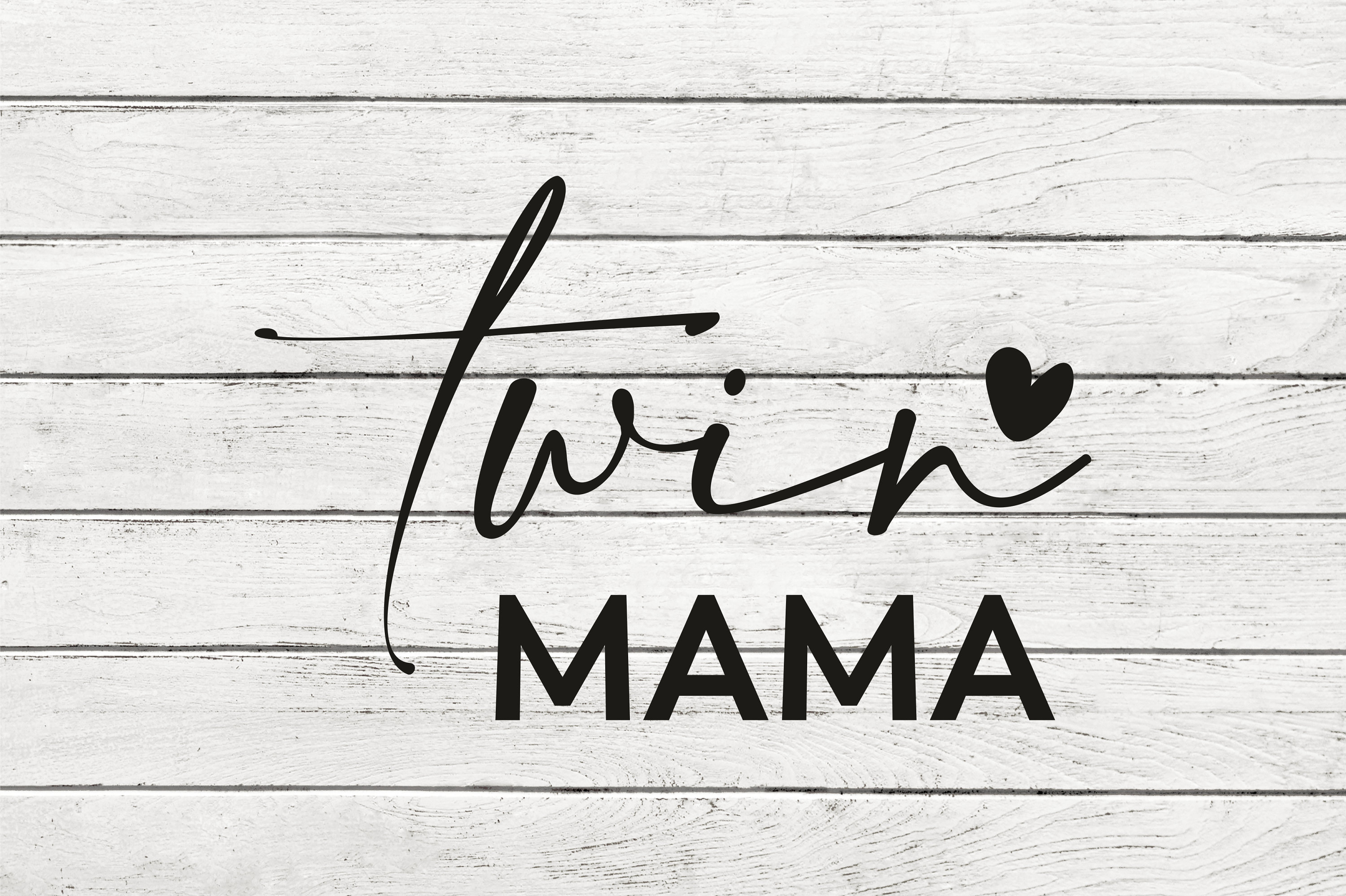 Twin Mama SVG, Mom of Twins Quote, Cut File (digital Download) - Etsy