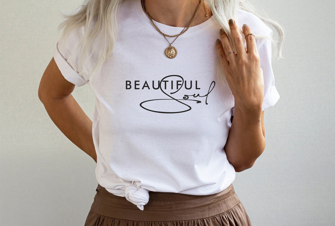 Beautiful Soul SVG, Positive Svg, Girl Tumbler Png, Good Vibes Svg ...