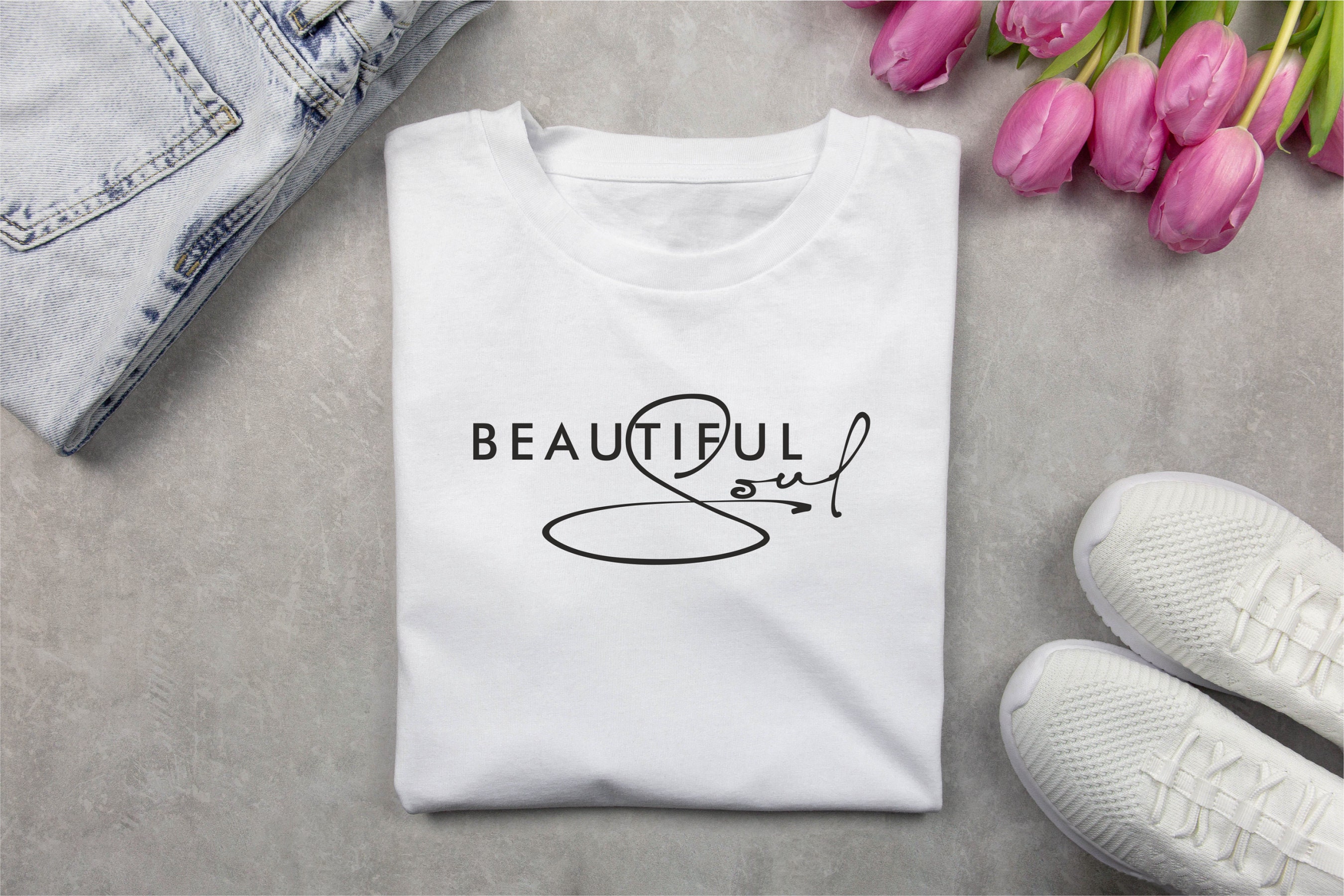 Beautiful Soul SVG, Positive Girl Tumbler Design (digital File) - Etsy