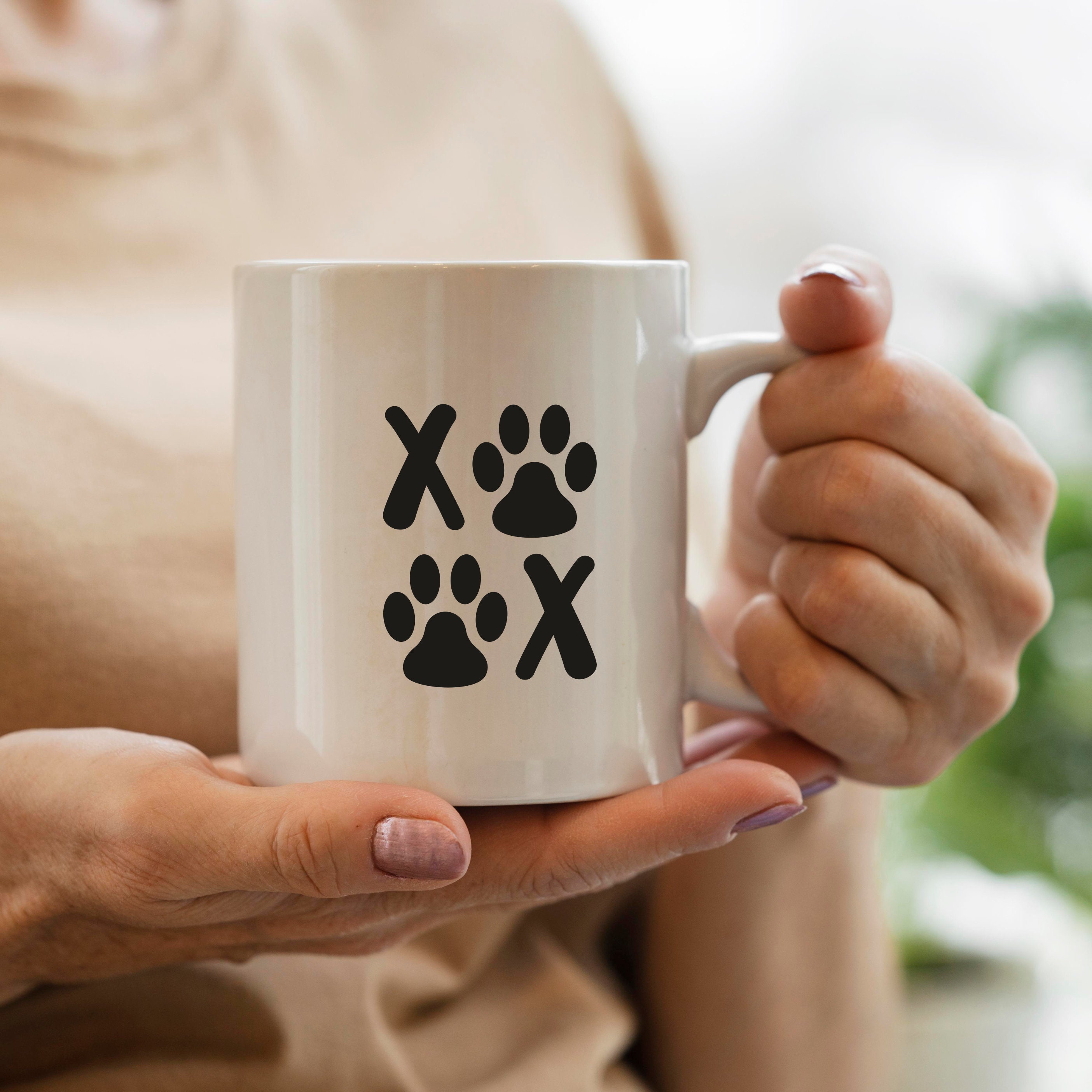 Xoxo Svg, Xoxo Paw Svg, Pet Lover Svg, Xoxo Paw Print Svg, Self Gift ...