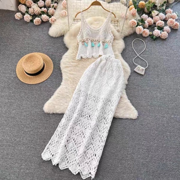 2 Piece Crochet Set - Etsy