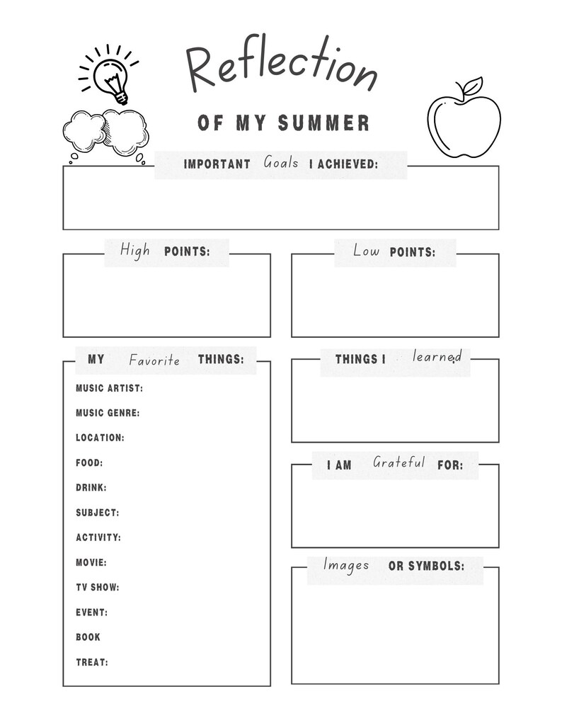 HELLO 5th GRADE Back to School Readiness Workbook - Etsy