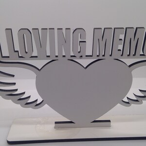 In Loving Memory Sublimation Frame - Etsy