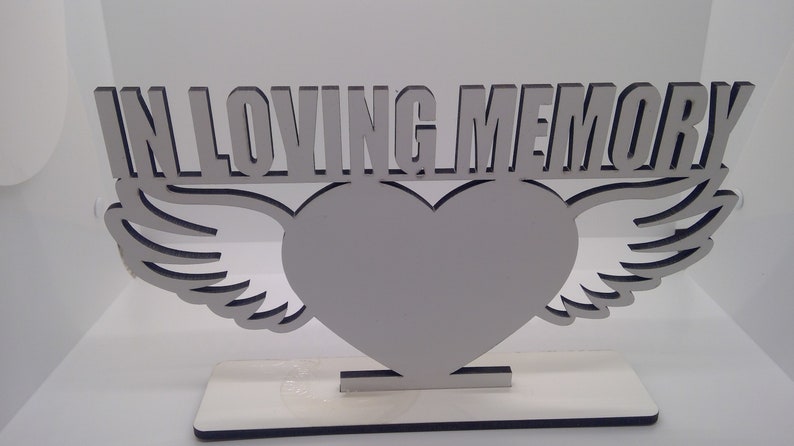 In Loving Memory Sublimation Frame - Etsy