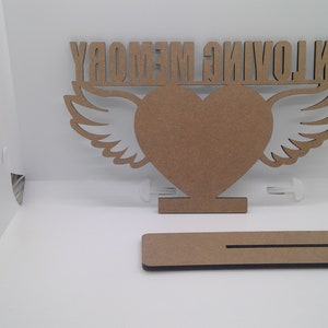 In Loving Memory Sublimation Frame - Etsy