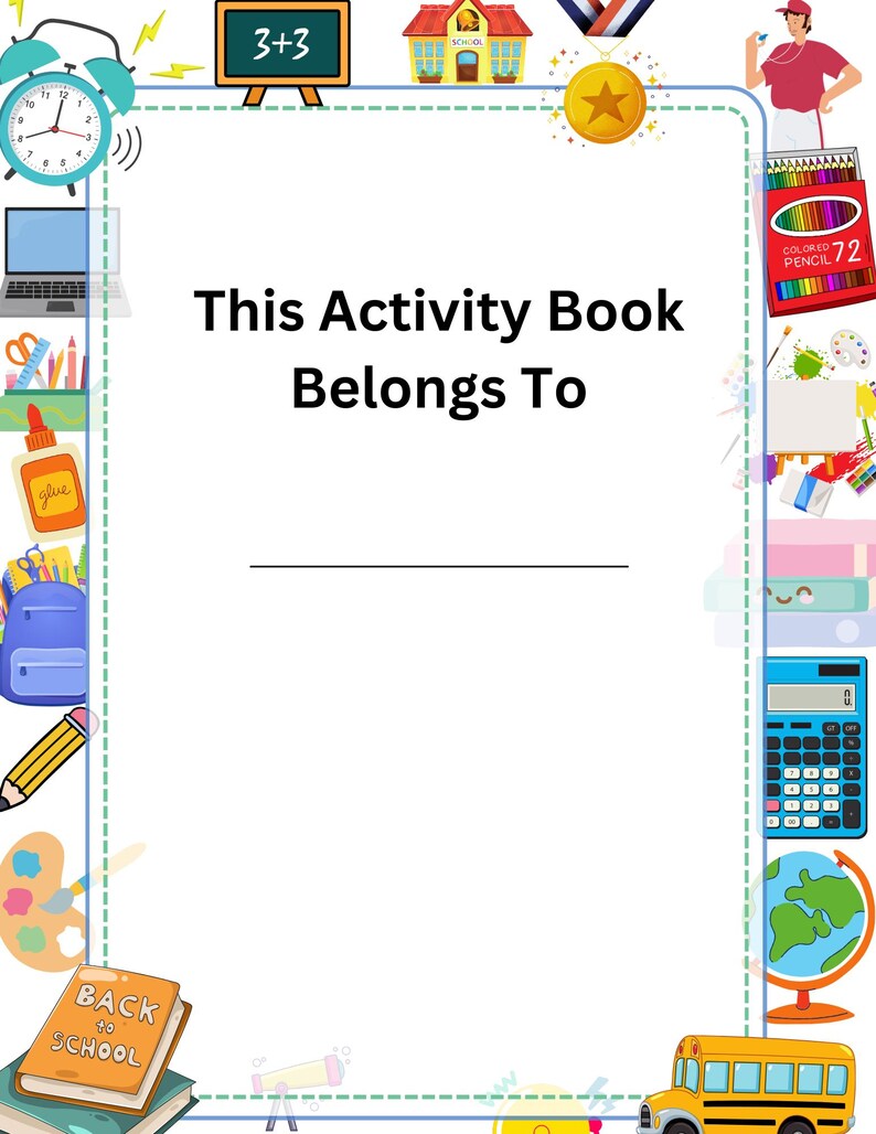 HELLO 5th GRADE Back to School Readiness Workbook - Etsy