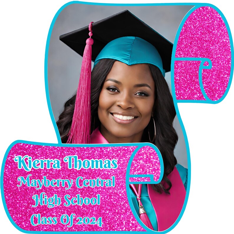 Graduation Scroll Template Editable in Canva - Etsy