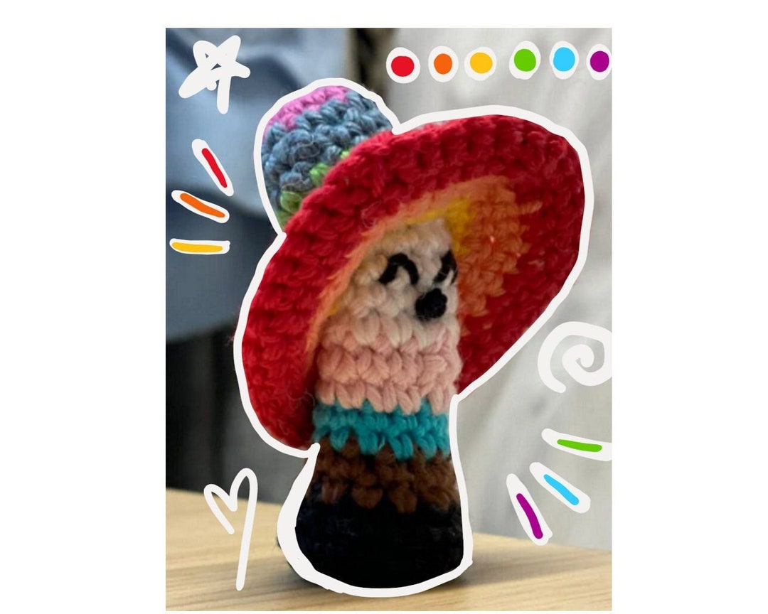 Pride Mushroom Crochet Pattern *(PDF ONLY)* - Etsy