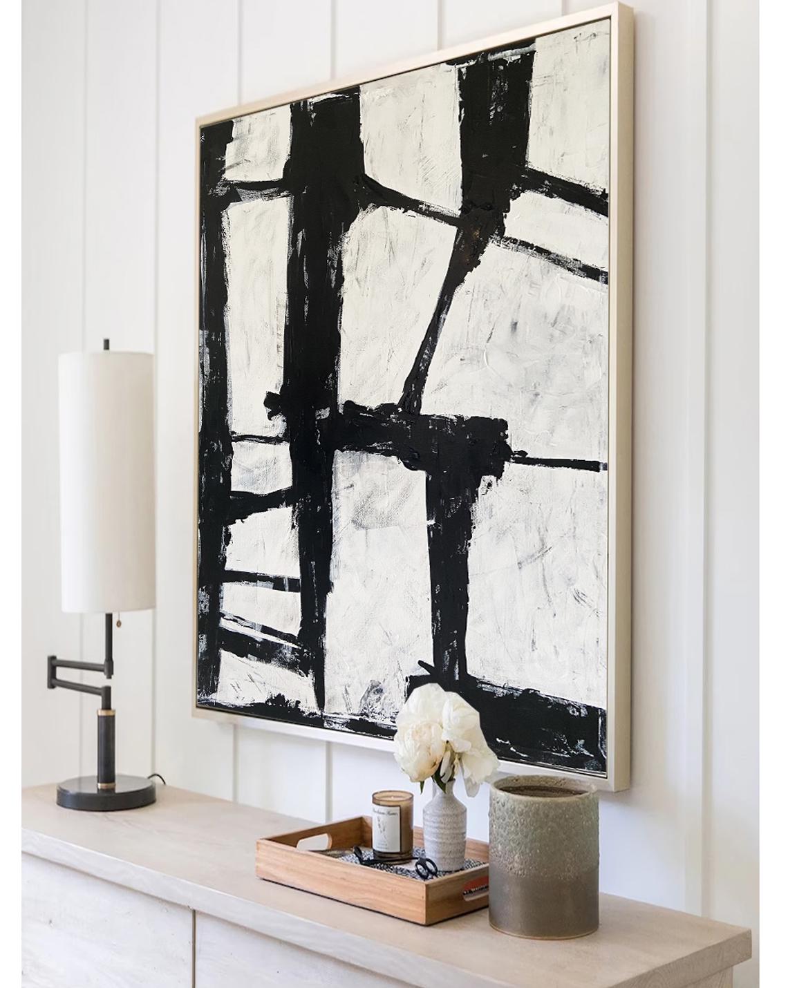 Abstract Painting by Tatiana Duperault Acrylic & Oil on Canvas Modern ...