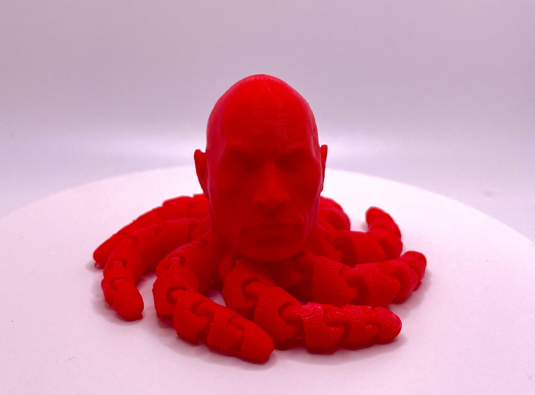 The Rock Octopus | Multiple Colors Available |3D Printed Today to ...