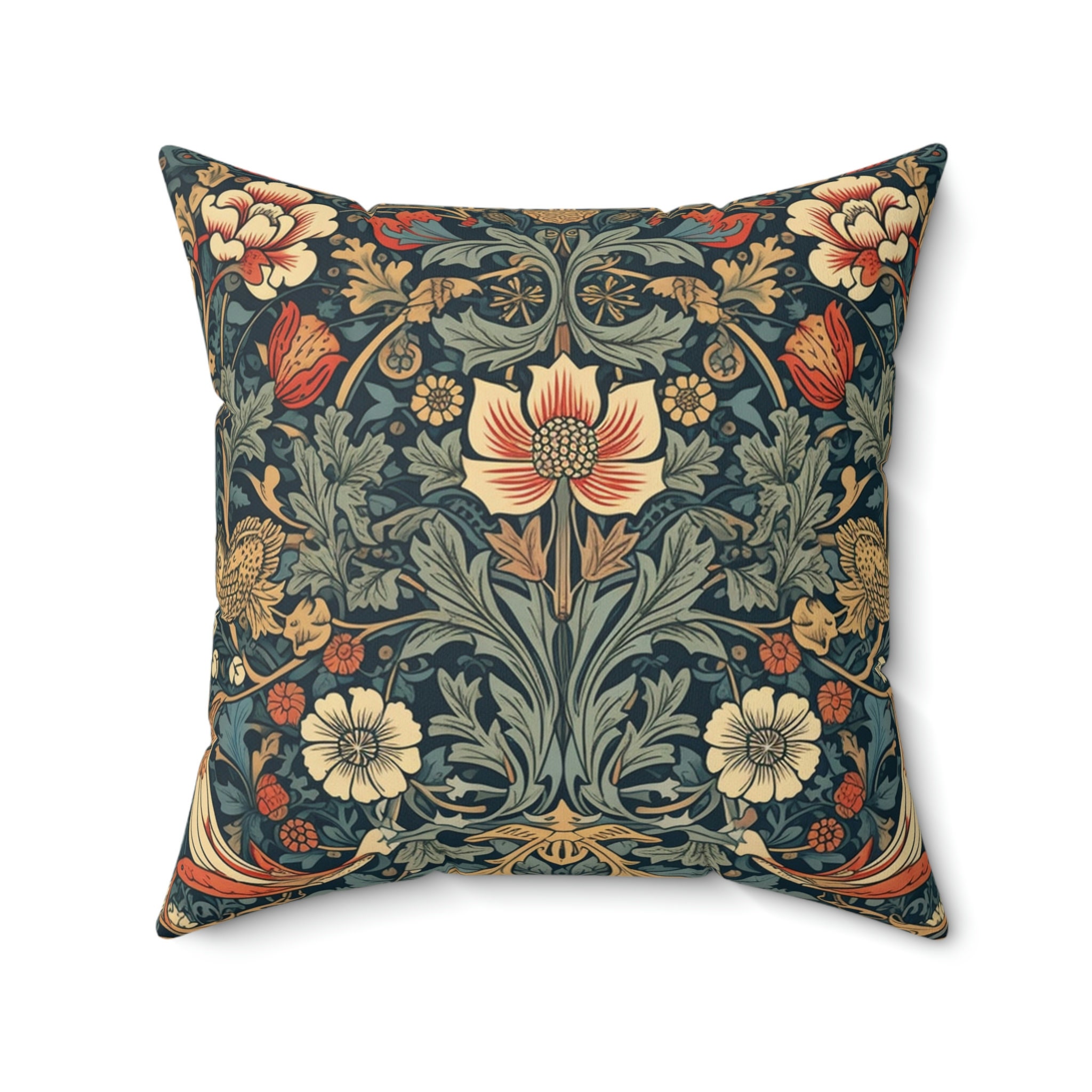 Arts and Crafts Motifs | Cottagecore, Forestcore, William Morris Pillow ...