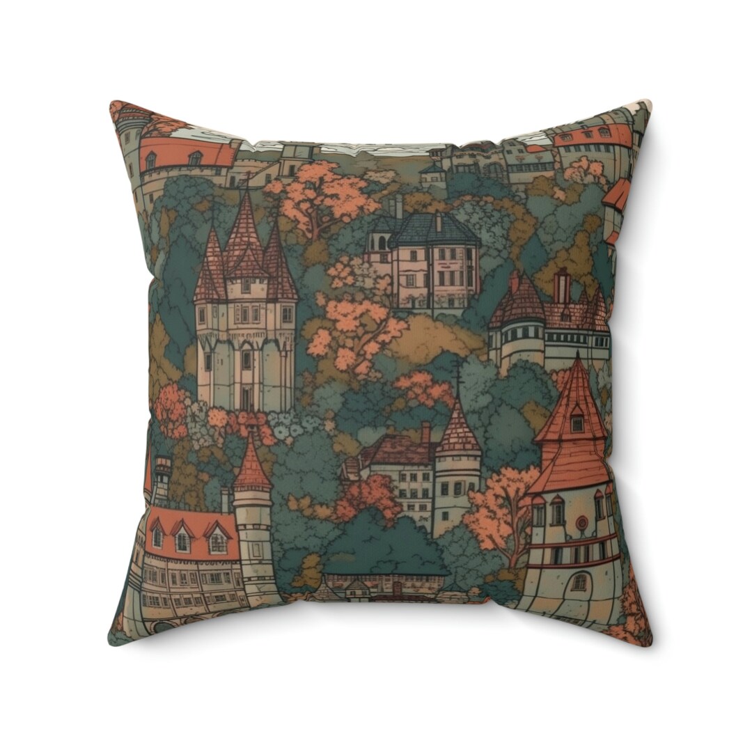 Medieval Castle Cottagecore Forestcore William Morris - Etsy