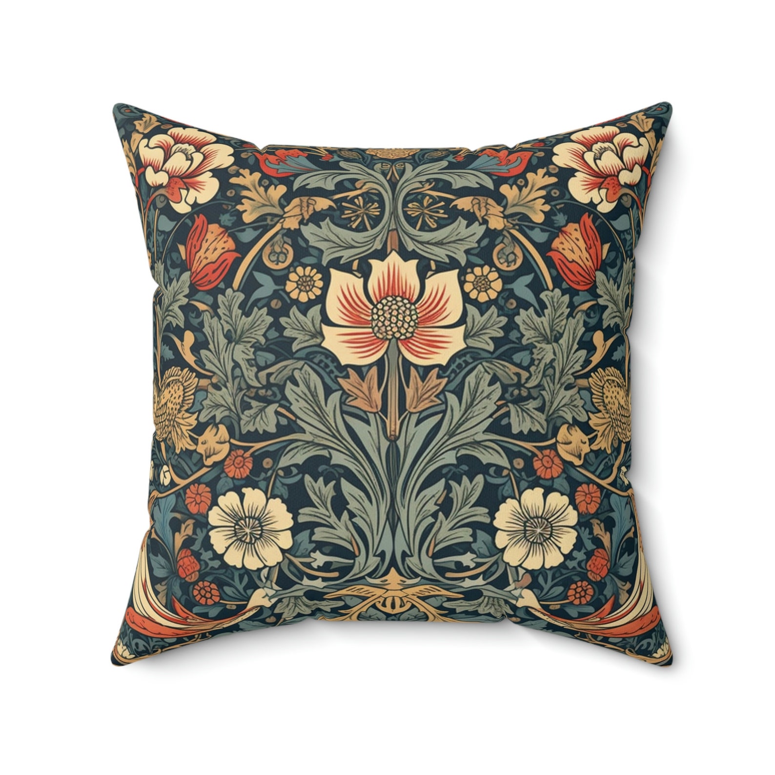 Arts and Crafts Motifs | Cottagecore, Forestcore, William Morris Pillow ...