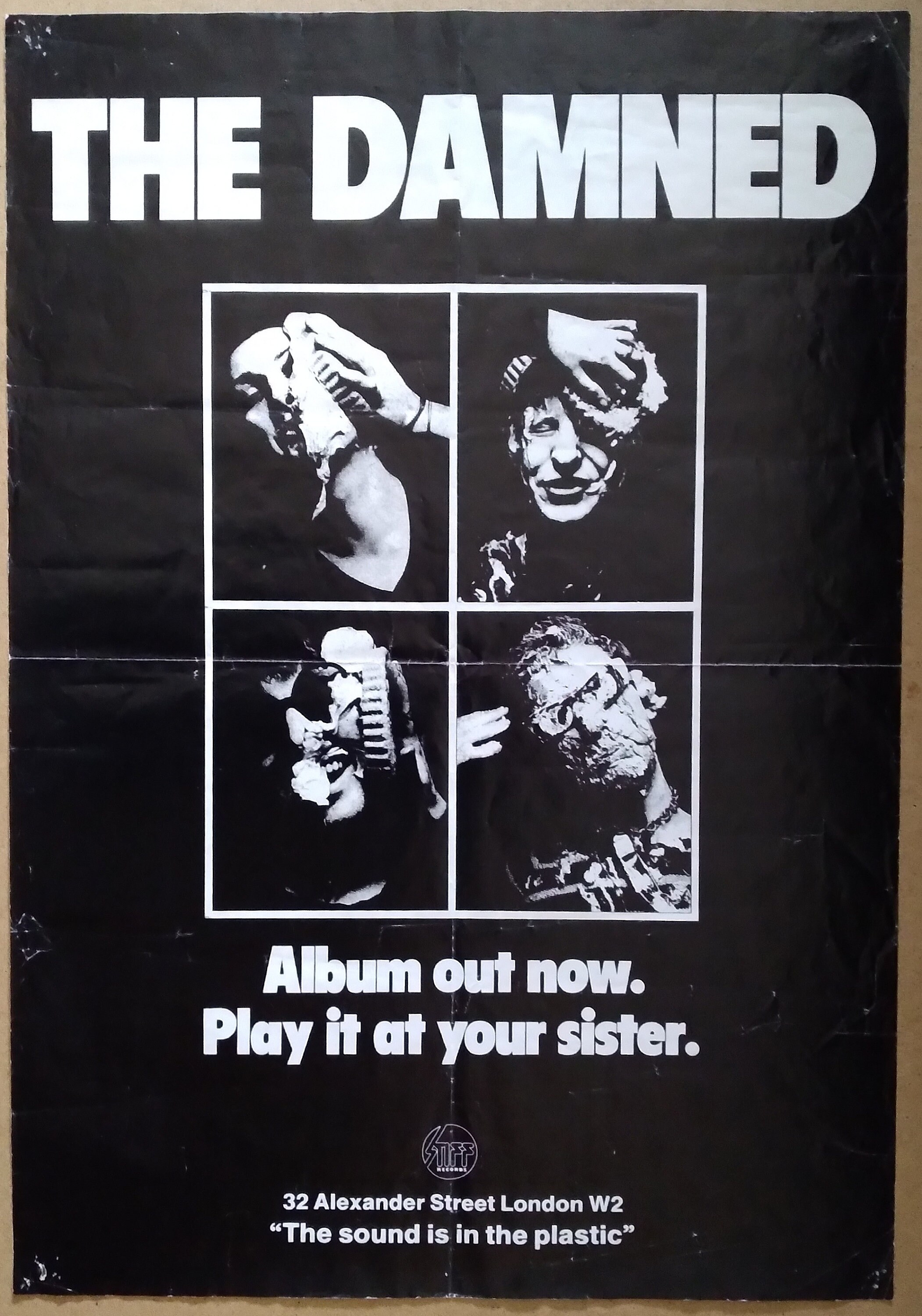 The Damned Promo Poster Poster - Etsy