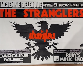 The Stranglers First Album Promotional Poster - Rattus Norvegicus Debut ...