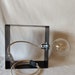 Minimalist, Handcrafted Square Iron Lamp for Bedside Table, Coffee ...