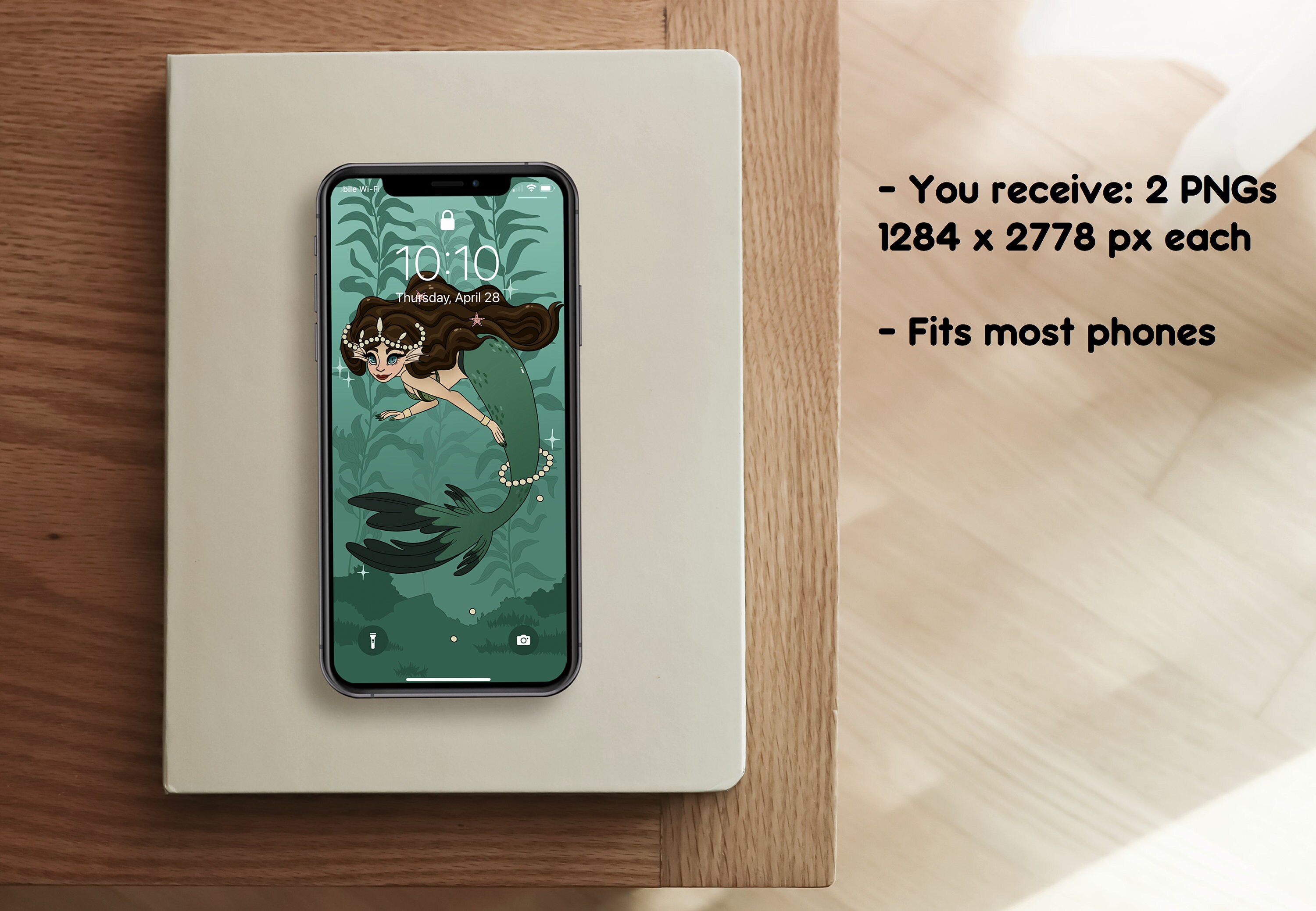 Mermaid Phone Wallpaper | Mobile Wallpaper | iPhone Wallpaper | Android ...