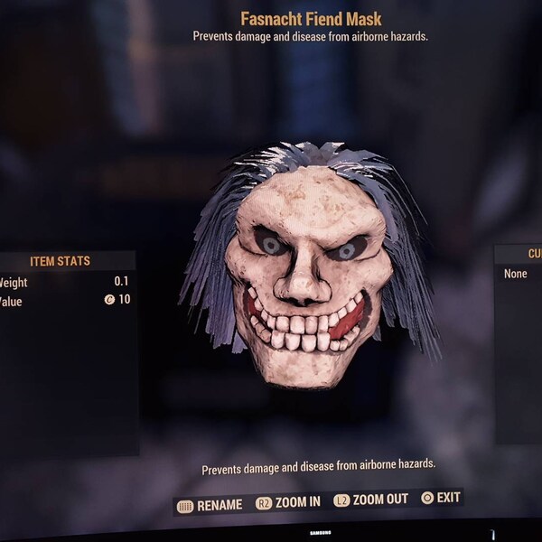 The Fiend Mask - Etsy