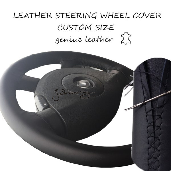 Custom Leather Steering Wheel Covers - Etsy