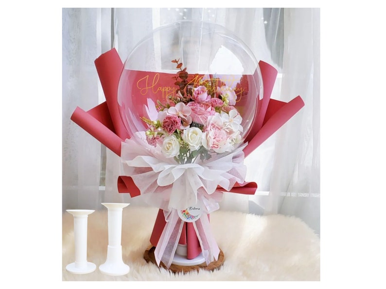 Flower Balloon Stand and Holder for Bobo Balloon Bouquet Design - Etsy