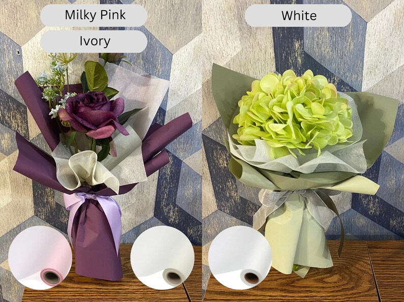 Korean Style Wrapping Paper Soft Non Woven for Flower Bouquets and ...