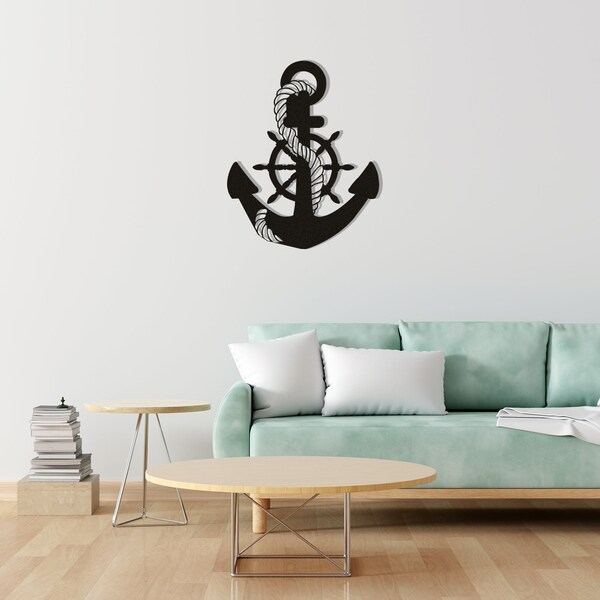Anchor Wall Decor - Etsy
