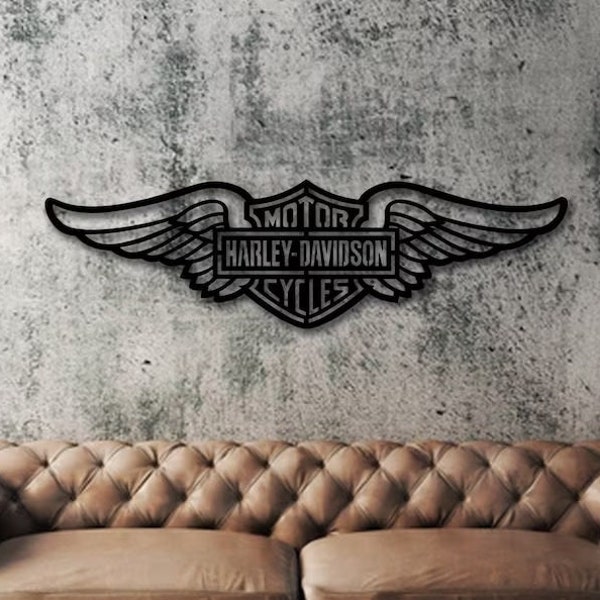 Harley Davidson Sign - Etsy