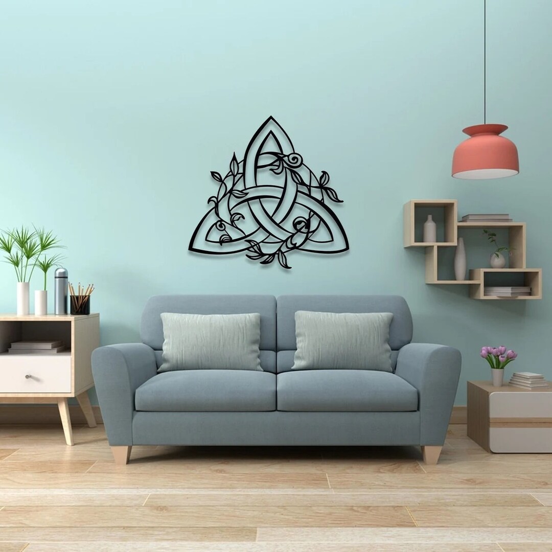 Celtic Knot Metal Wall Art, Celtic Symbols, Housewarming Gift, Full ...