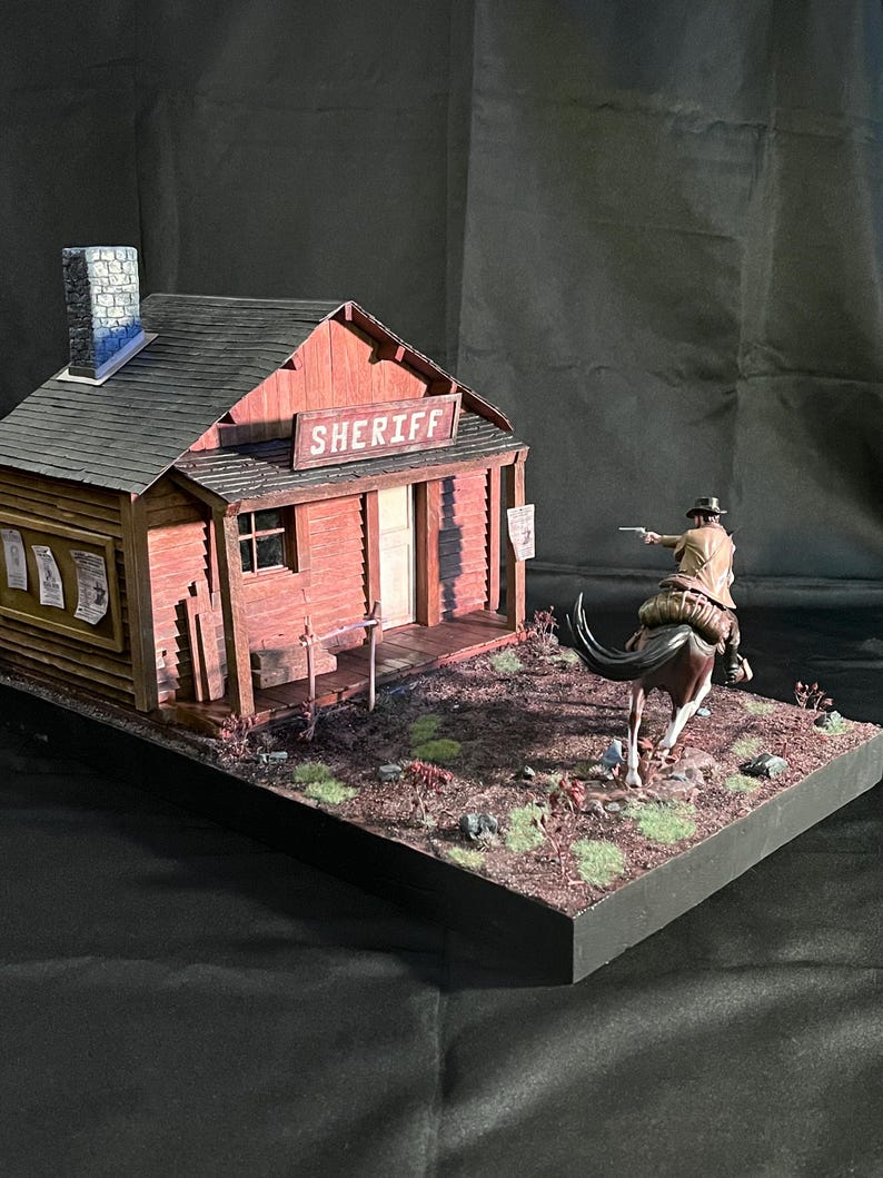 Red Dead Redemption 2 Diorama With Arthur Morgan Figure and Horse - Etsy