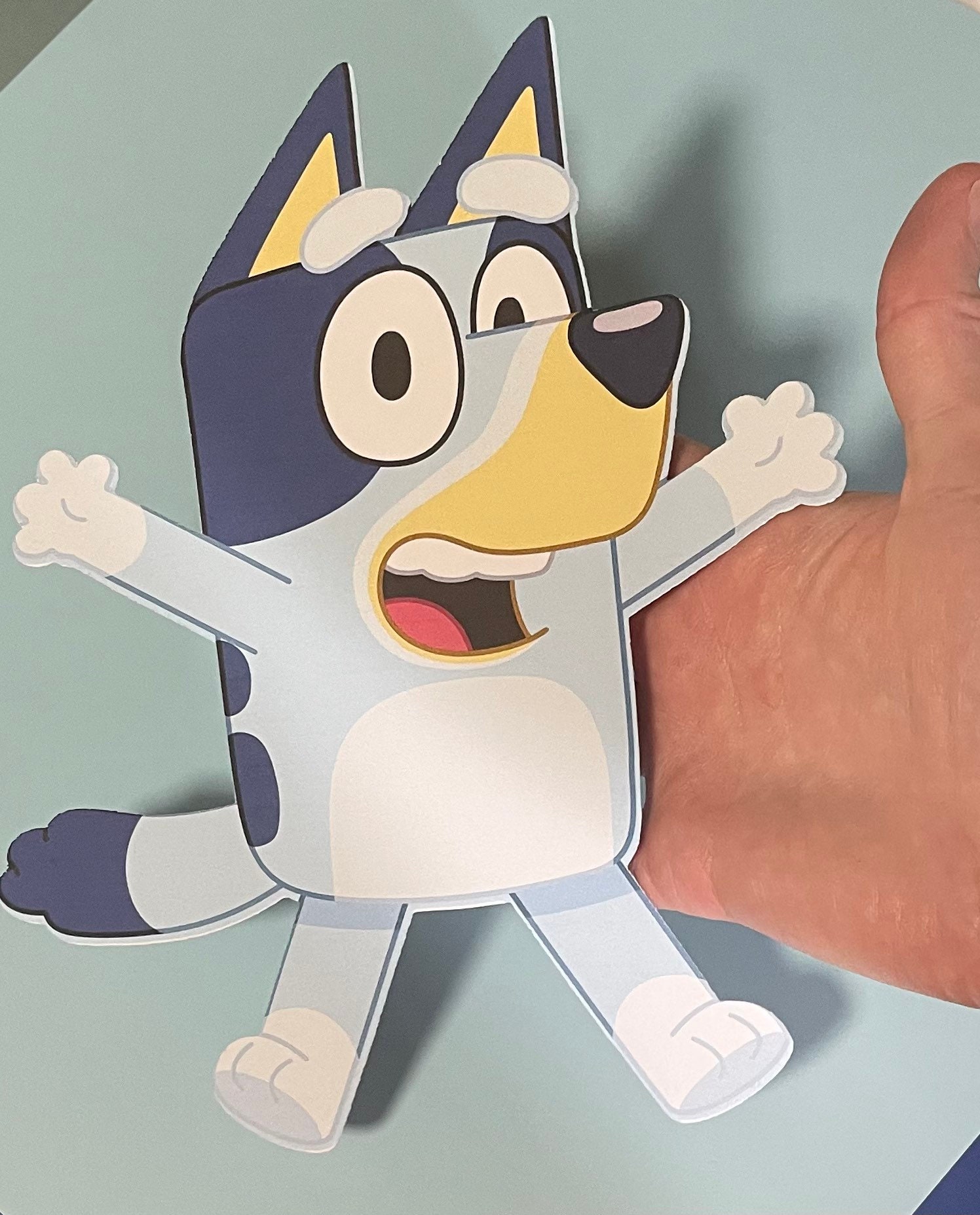 Bluey Logo Sticker Notebook Sticker Waterproof Sticker Laptop Sticker ...