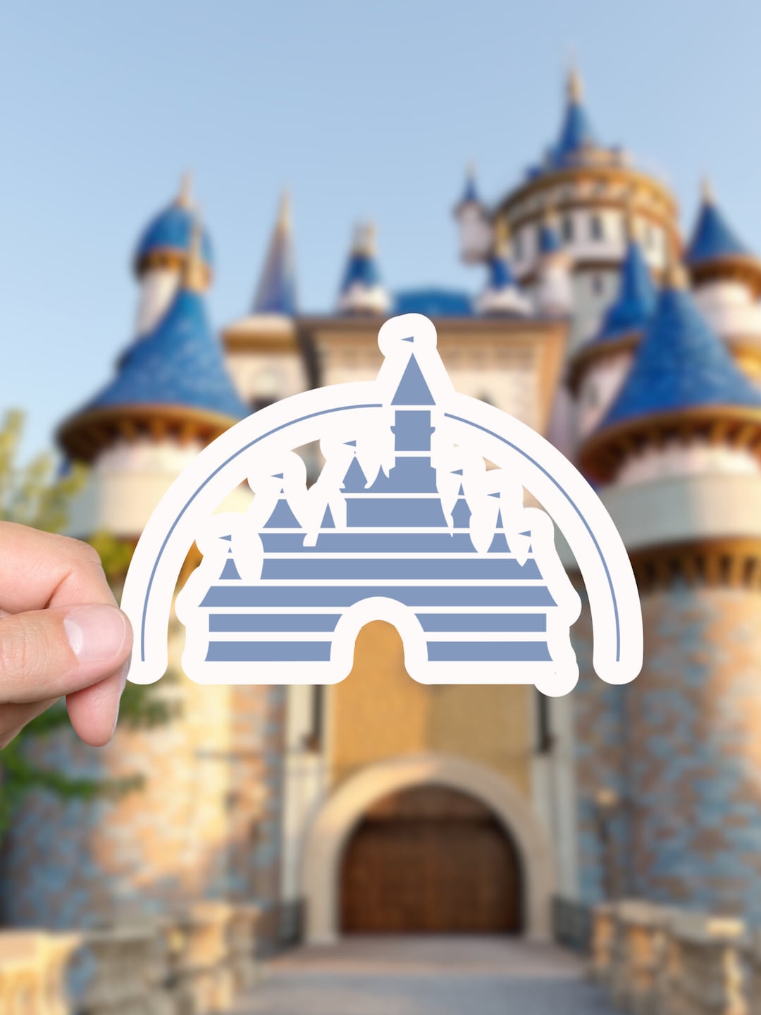 Disney Logo Sticker Vinyl Notebook Cell Phone Water Bottle Skateboard ...