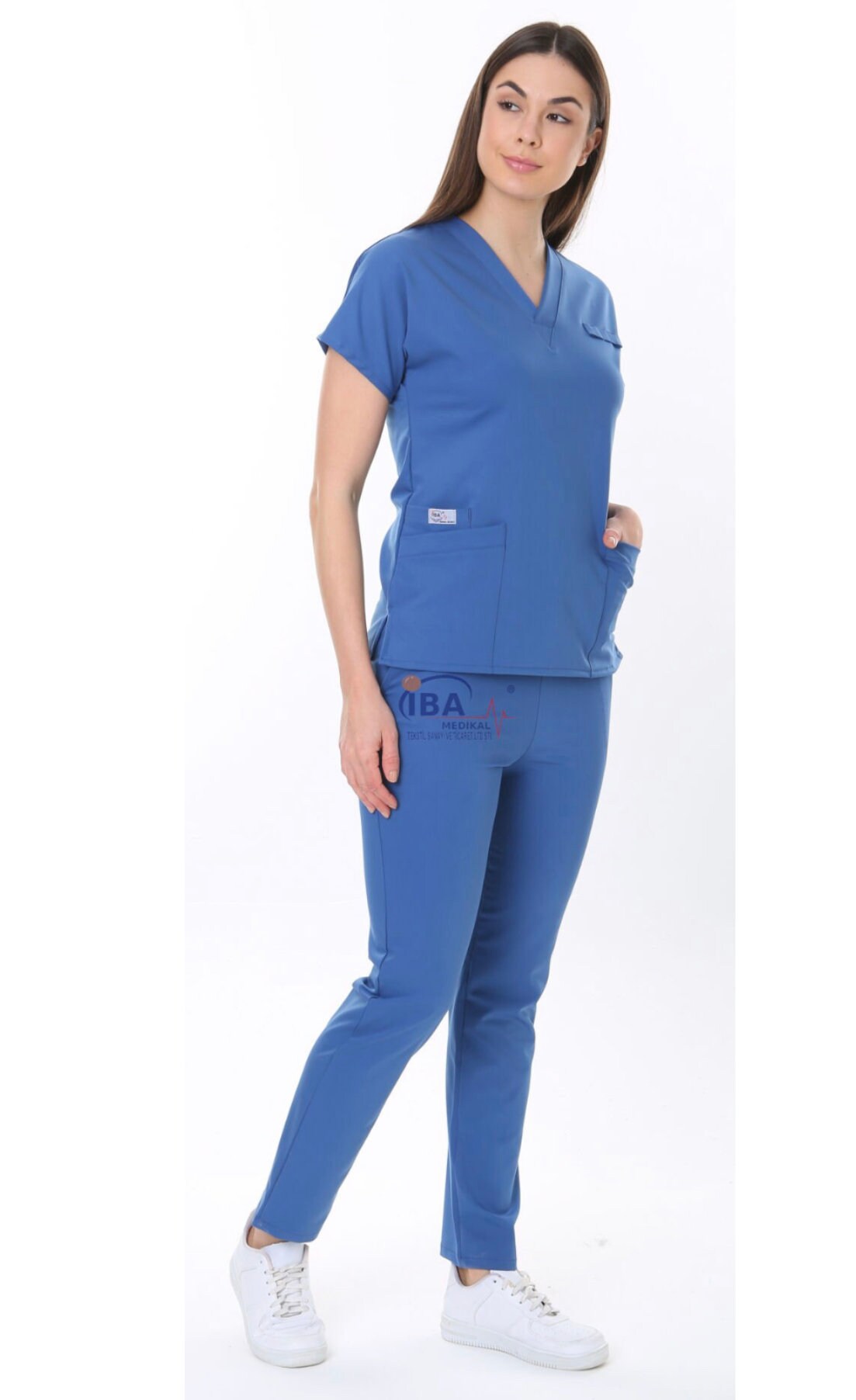 Ensemble De Gommages Pour Femmes Gommages Unısex Uniforme Dinfirmière