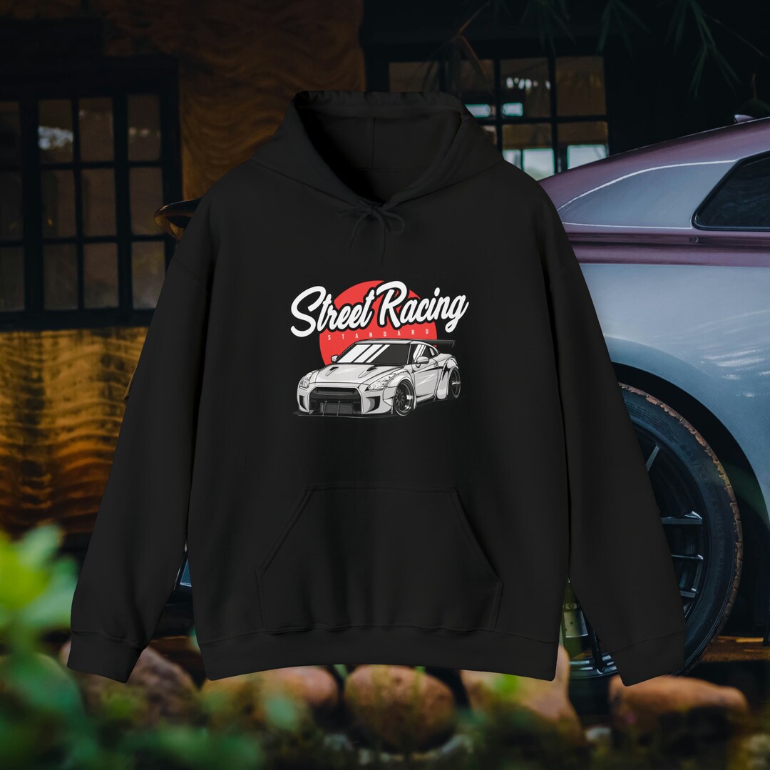 Street Racing Nissan Skyline GTR R35 Hoodie - Etsy