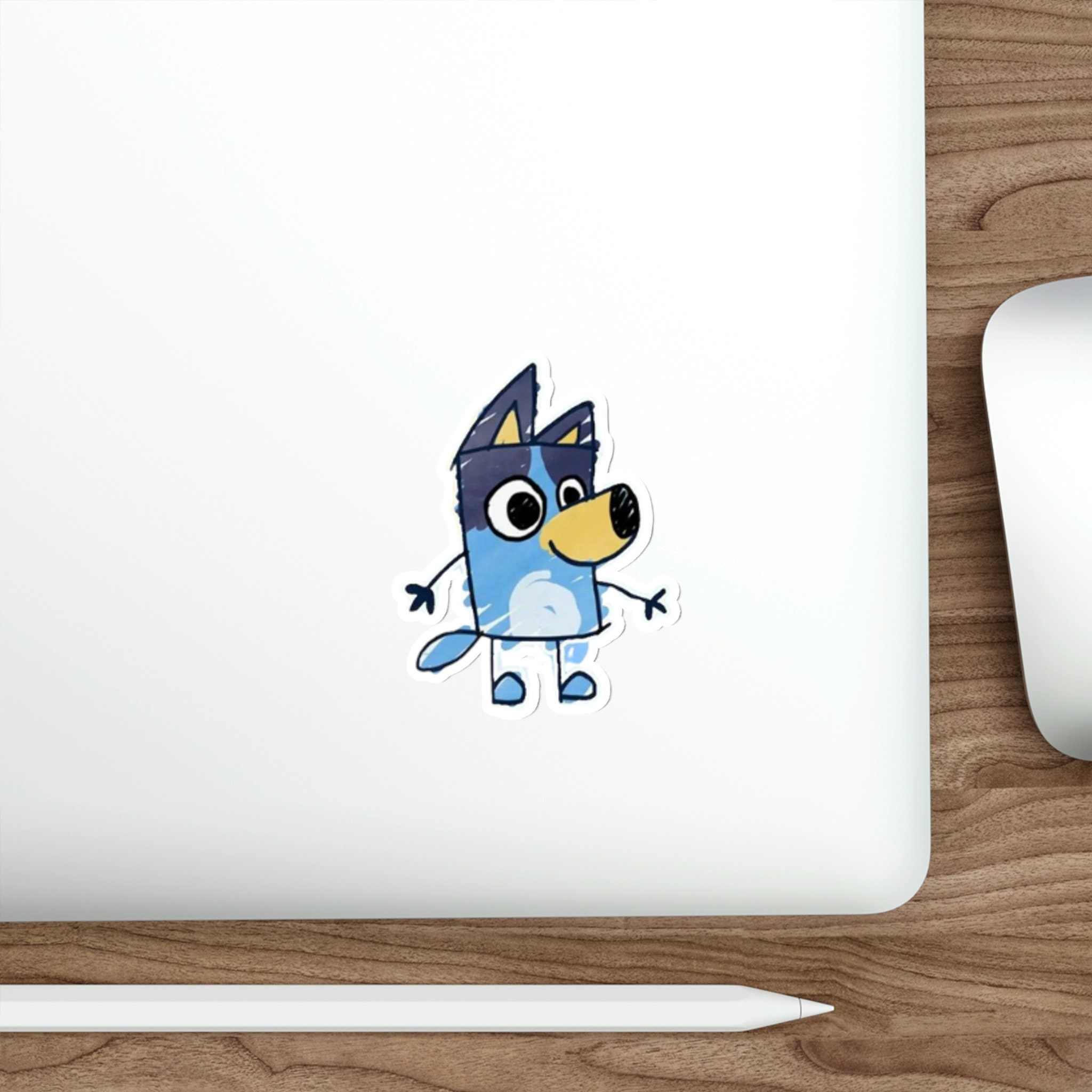 Bluey Cartoon Vinyl Stickers - Etsy