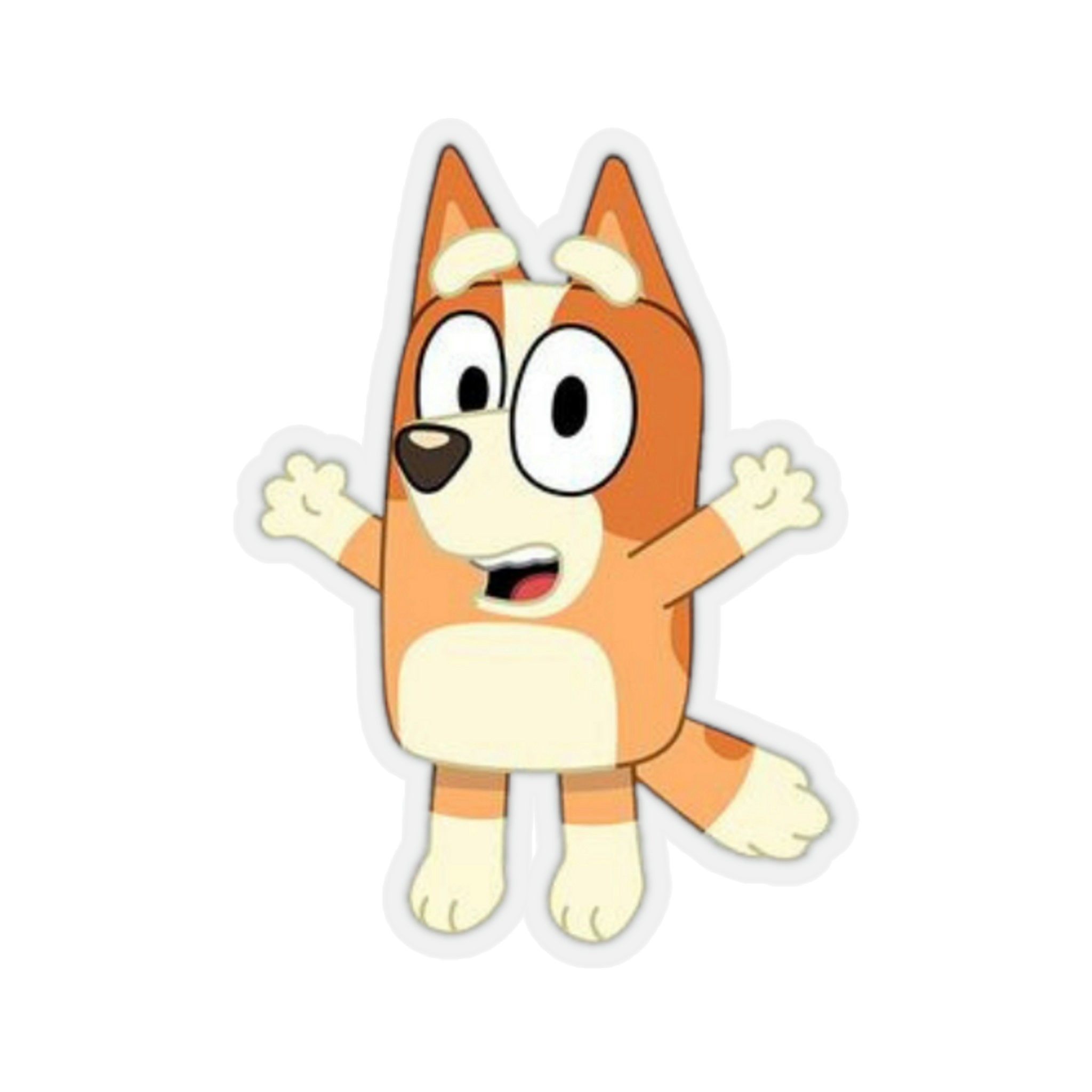 Pegatinas Bluey / Bingo / Kiss-Cut - Etsy España