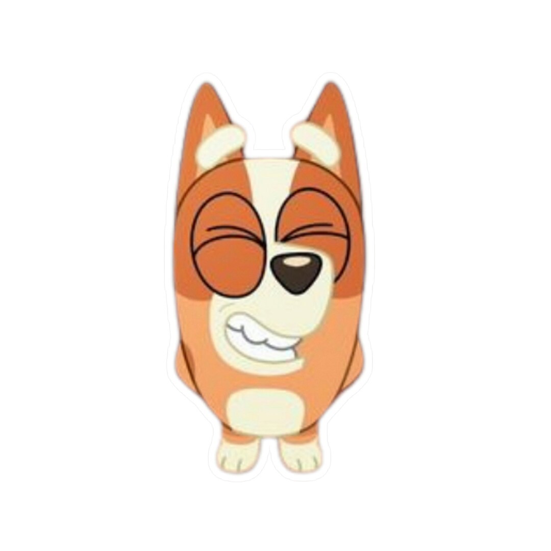 Bluey Bingo Kiss-cut Vinyl Sticker - Etsy UK