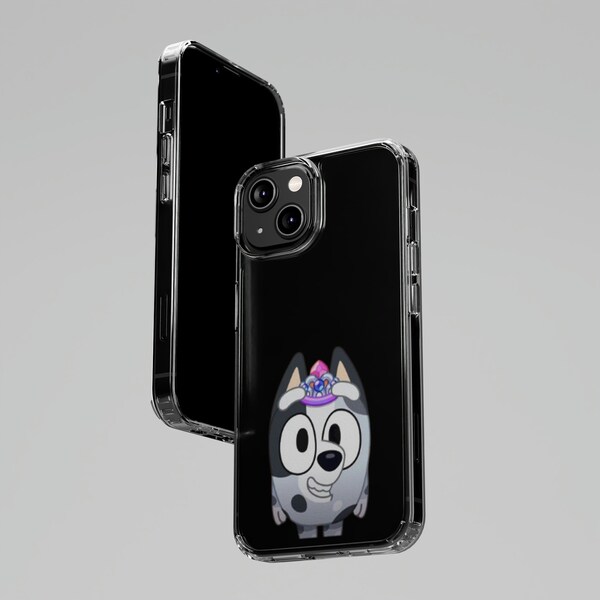 Clear Bluey Phone Case - Etsy