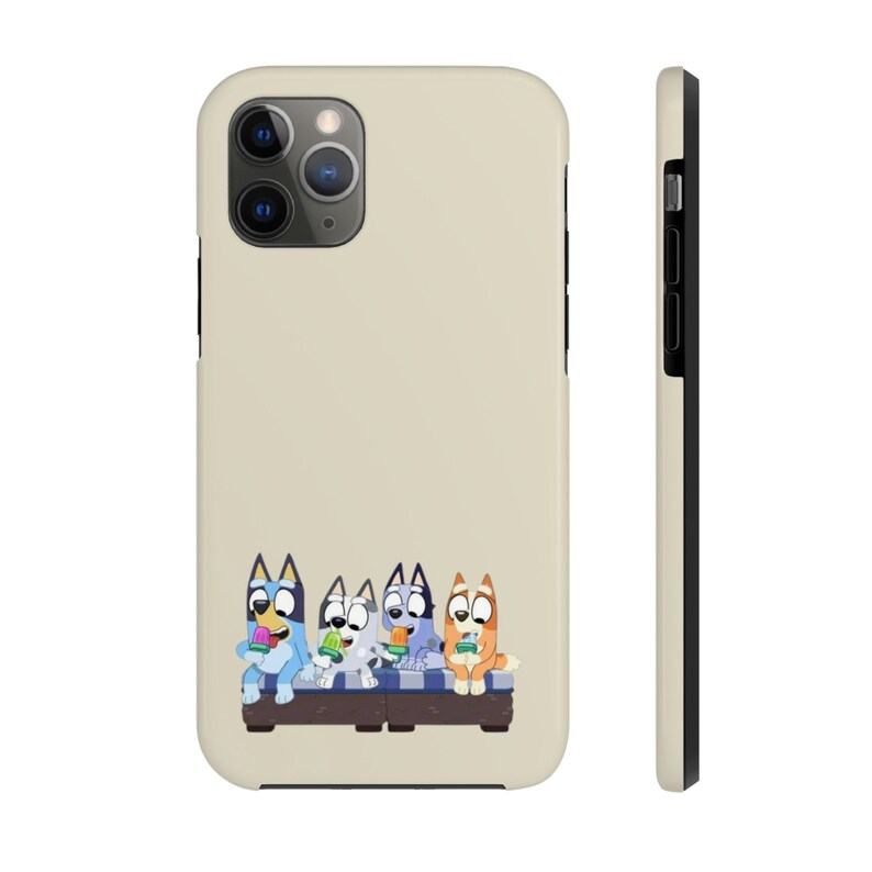 Bluey Bingo Muffin and Socks Iphone Tough Phone Cases - Etsy