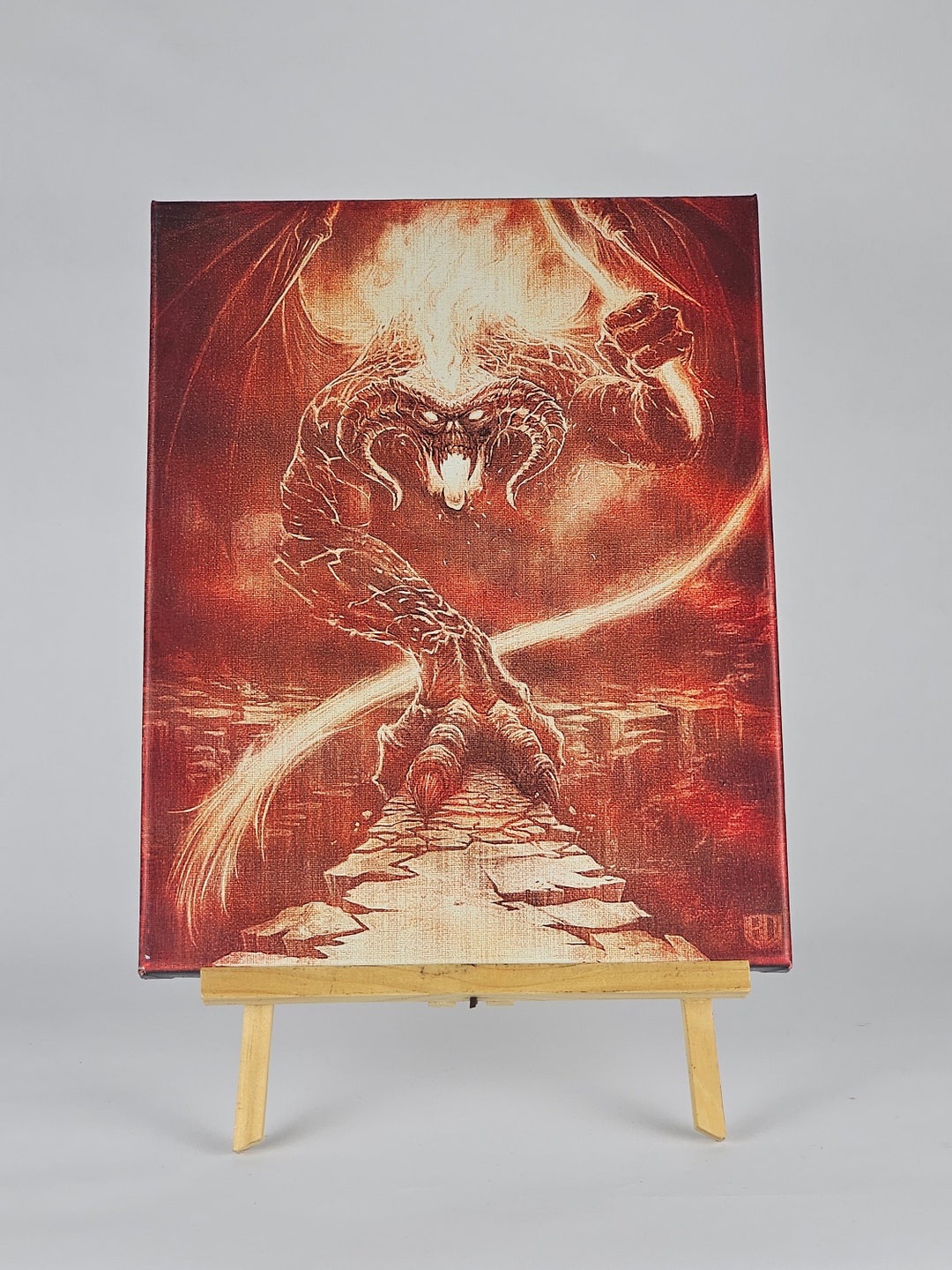 The Mighty Balrog 11x14 - Etsy