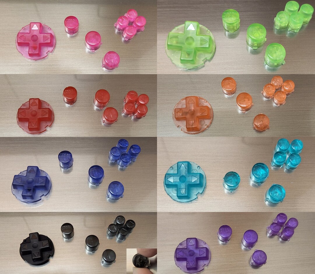 N64 Clear Custom Button in Resin! Choose Your Favorite Color! (CLOSED ...