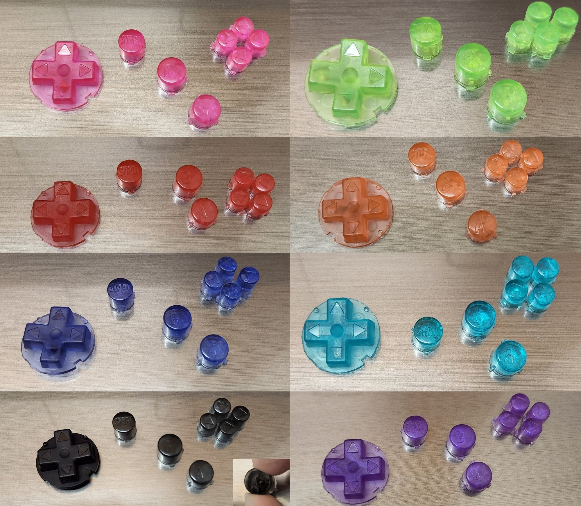 N64 Clear Custom Button in Resin Choose Your Favorite Color CLOSED ...