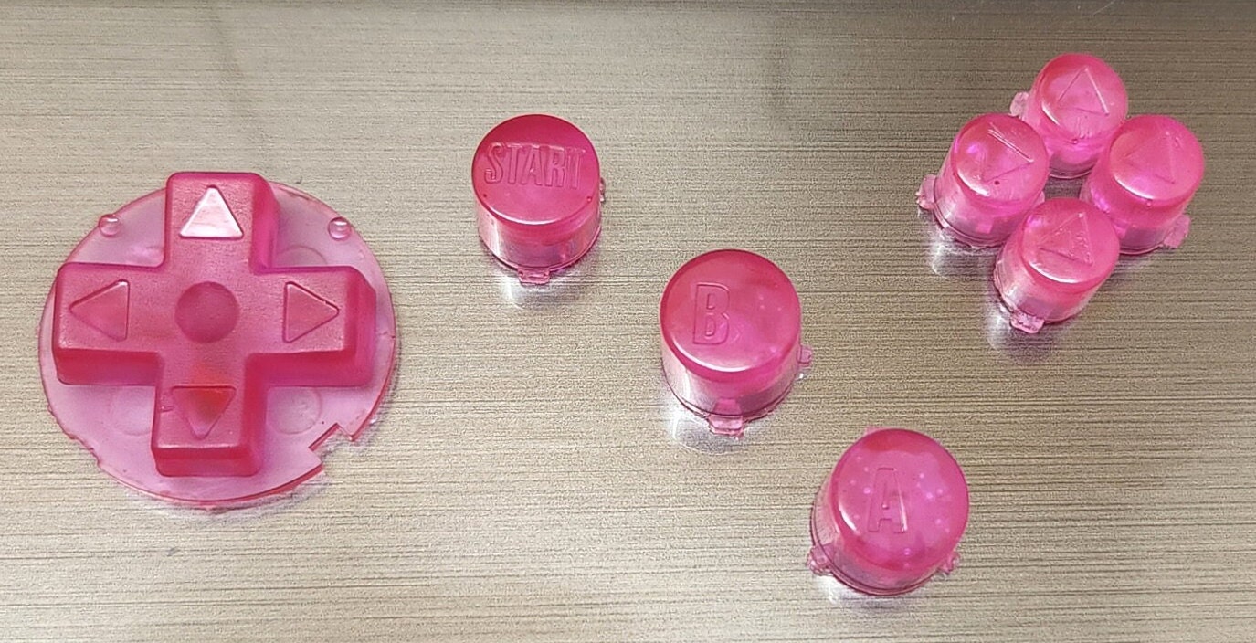 N64 Clear Custom Button in Resin Choose Your Favorite Color CLOSED ...
