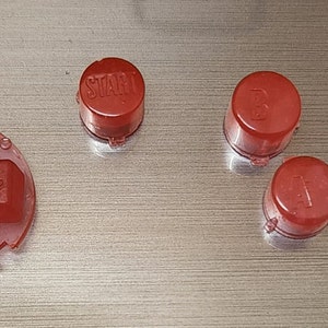 N64 Clear Custom Button in Resin! Choose Your Favorite Color! (CLOSED ...